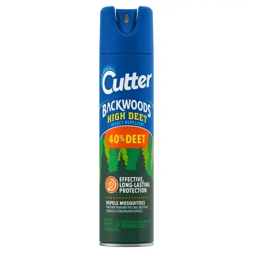CUTTER HG-66647 Backwoods HG-96647 High-Deet Insect Repellent, Aerosol ...
