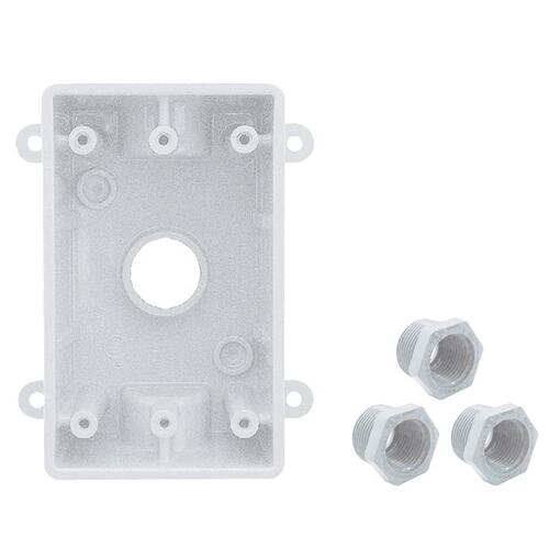 Sigma Engineered Solutions 14110WH Weatherproof Box New Work 16.3 cu in ...