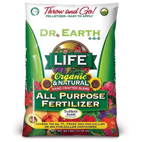 Dr. Earth 7002 Plant Fertilizer Life Organic All Plant 4-6-5 25 lb Buy Now