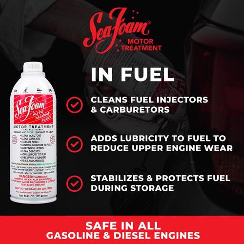 Sea Foam SF16 Motor Treatment, 16 oz Can
