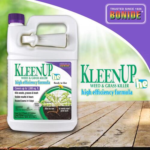 Bonide 758-XCP4 KleenUp he Weed and Grass Killer Ready-To-Use, Liquid ...