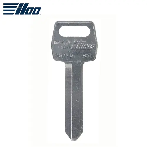 Kaba Ilco MHK-H51 H51 Metal Head Key Blank (Pk/10) Buy Now
