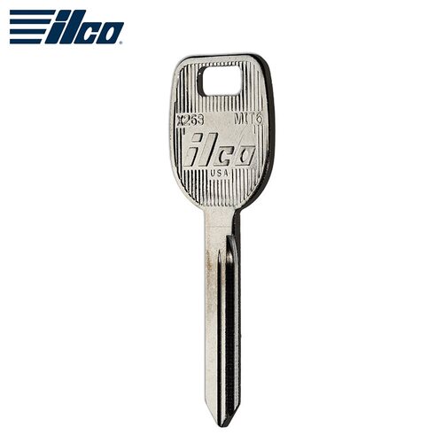 Kaba Ilco MHK-MIT6 Mit6 Metal Head Key Blank (Pk/10)