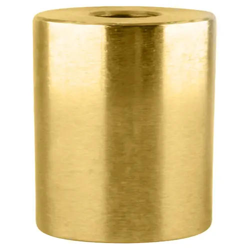 CRL S0B112CSB Custom Length Satin Brass 1-1/2" Diameter Standoff Base ...