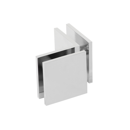 SGS GCS-902-CH 1 3/4" x 1 3/4" 90 Glass to Glass Square Edges Glass ...