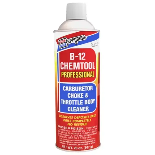 Berryman 0120 B-12 Chemtool Throttle Body Cleaner, 20 oz, Liquid ...