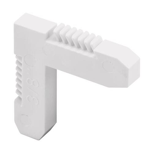 Prime-Line PL 16775 Screen Frame Corner White Plastic 1-1/2" W X 1/4" L ...
