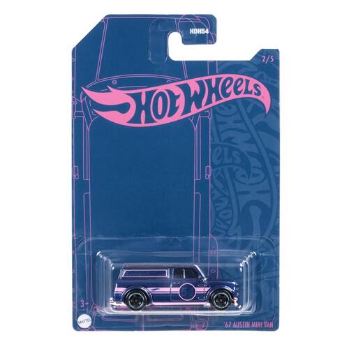 Hot Wheels HDH54 Cars Mattel Blue 5 pc Blue