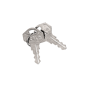 CRL 2040KEY Replacement Key for 2040 Showcase Lock
