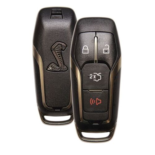 Strattec 5928966 Ford Cobra Logo 4 Button PEPS Fob Gen 4