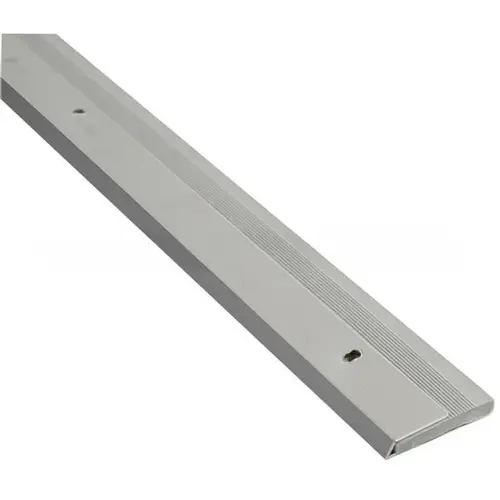 NGP 102VA 36 36" Single Fin Vinyl Door Sweep Clear Anodized Aluminum ...