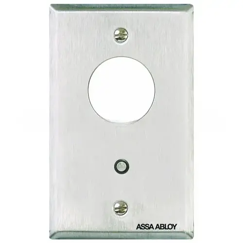 Securitron MK2 Single Gang Mortise Key Switch DPDT Momentary Satin ...