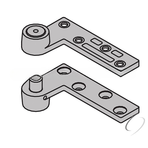 Ives Commercial 7222TOP3 3/4" Offset Base Plate Top Pivot 200 Pound ...