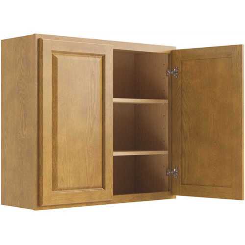 CNC CABINETRY C4-3930 Cabinetry Country Oak Wall Cabinet 39w X 30h