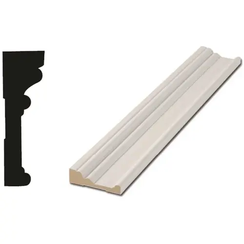 FINISHED ELEGANCE 10001795 RB03 1-1/6 in. x 3-1/2 in. x 84 in. Door and ...