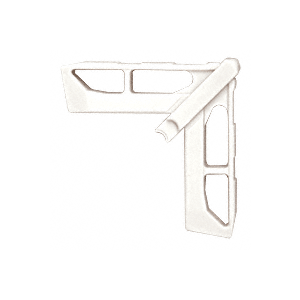 CRL PL15758 White Andersen 3/4" x 7/16" Plastic Screen Frame Corner ...