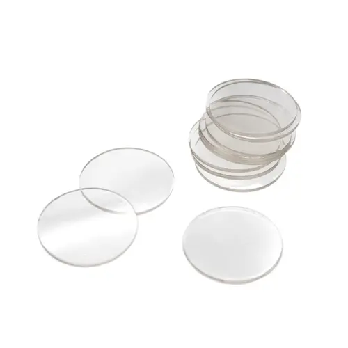 FHC CPDB34 Clear Plastic Desk Buttons .030" x 3/4" - pack of 100 Buy Now