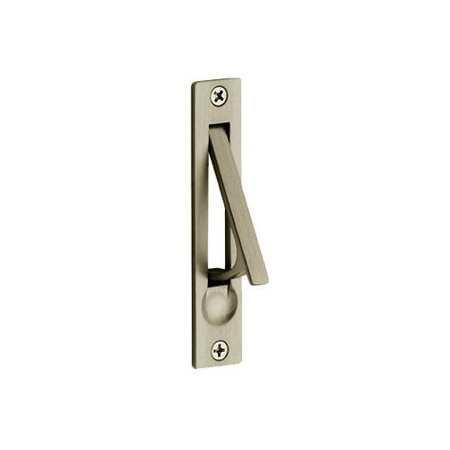 Baldwin 0465050 Edge Pull, Satin Brass & Black