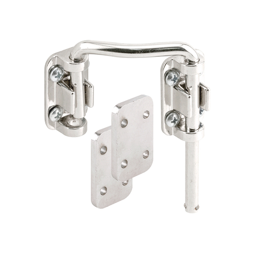 FHC U10536 FHC Sliding Door Loop Lock - 2-1/4" - Steel - Nickel Plated ...