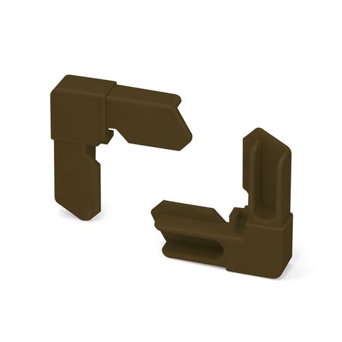 FHC SSC716BRZ 7/16" Square Cut Screen Corner For RSF347 Frame - Bronze ...
