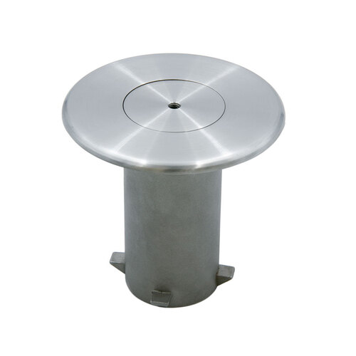 FHC THR15FSBS FHC Steel Floor Socket With Cap 1-1/2" Dia .050" wall ...