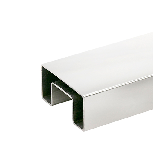 FHC REC2PS FHC Roll Formed Cap Rail 1" x 2" Rectangular - Polished ...