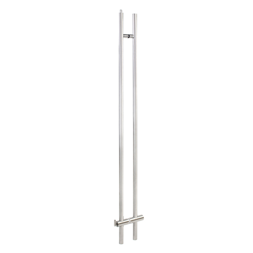 FHC LLHT72BS FHC Top Locking Ladder Pulls - 72" Brushed Stainless