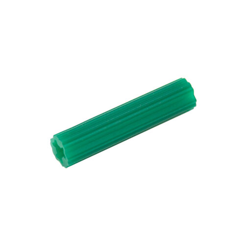 FHC NFC06 FHC Plastic Expansion Anchors 1/4" x 1-1/4" -Green - pack of 100