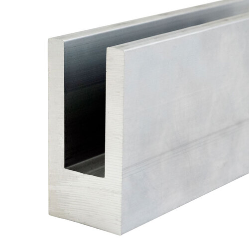 FHC WBS10D 120" Small Profile Base Shoe for 3/8" or 1/2" Glass - W ...