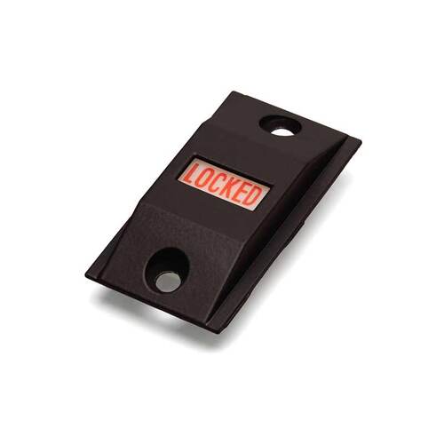 FHC FL2177DU FHC Lock Indicator Set Slide Down LOCKED - Dark Bronze