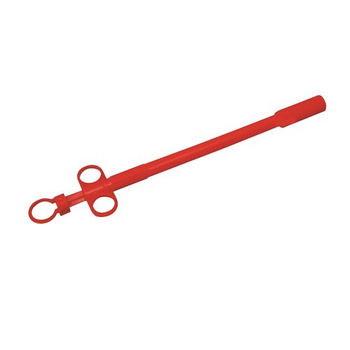 NEOGEN CORPORATION 4015 Balling Gun, Plastic, Red, Medium