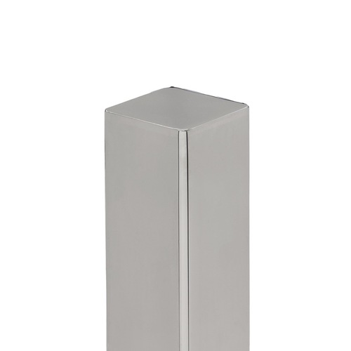 FHC FG0P4PSC FHC 4" Square Gate Post Offset Mount 6" Square Base Plate ...