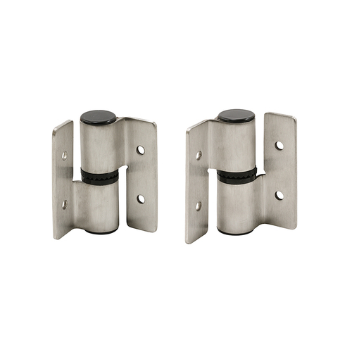 FHC 6508241 FHC Surface Mounted Hinge Set - Universal - Stainless Steel