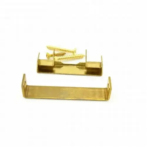 Schlage Commercial 39-030 605 Rabbeted Latch and Strike Kit Bright ...