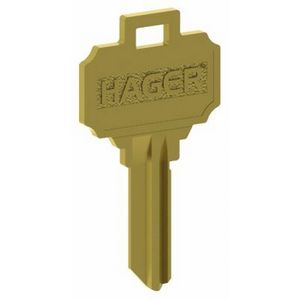 Hager 3955 Fixed Cylinder Key Blank