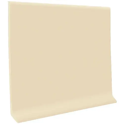 ROPPE C40C53P184 Almond 4 in. x 120 ft. x 0.080 in. Vinyl Wall Cove ...