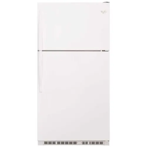 Whirlpool WRT311FZDW 20 Cu. Ft. Top Freezer Refrigerator, White, ADA ...