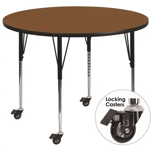 Flash Furniture CGA-XU-21281-OA-HD Oak Kids Table Buy Now