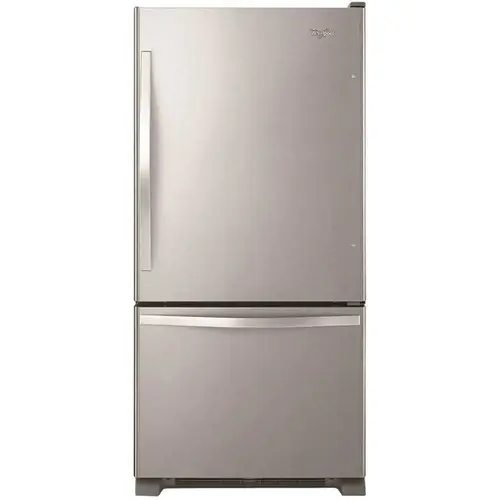 Whirlpool WRB322DMBM 22 cu. ft. Bottom Freezer Refrigerator in ...