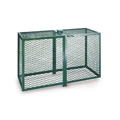 LE MEUR ENCLOSURES LBF-168 GREEN Lemeur Backflow Cage 24x60x36 Green ...
