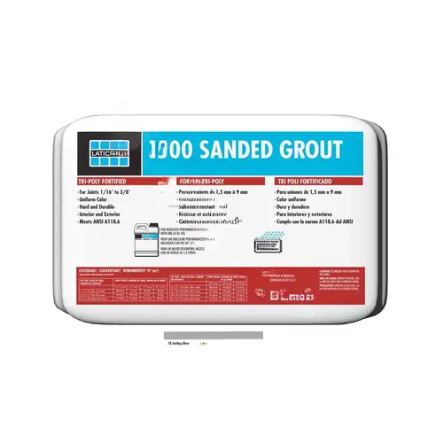 Laticrete 1578-0025-2 25# Ster Silver 1500 Series Sanded Grout Buy Now