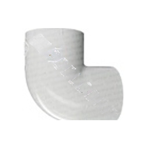 Dura Plastics Products Inc 406-025 2.5" White Sch 40 Pvc 90 Degree ...