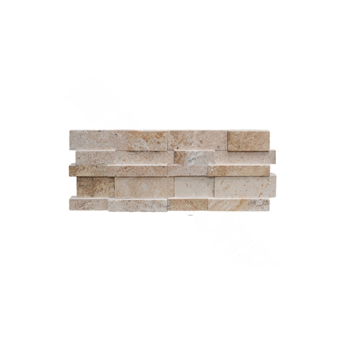 NPT 230-015 7 X 20 Split Face Travertine Ledger Stone Wall Panel ...