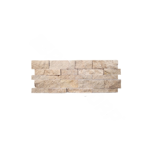 NPT 230-010 1 Sqft Split Face Travertine Wall Panel Rustic