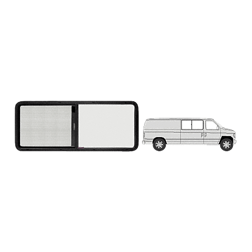 CRL VW60235R Horizontal Sliding Window - Sliding Door 1985 thru 1995 ...