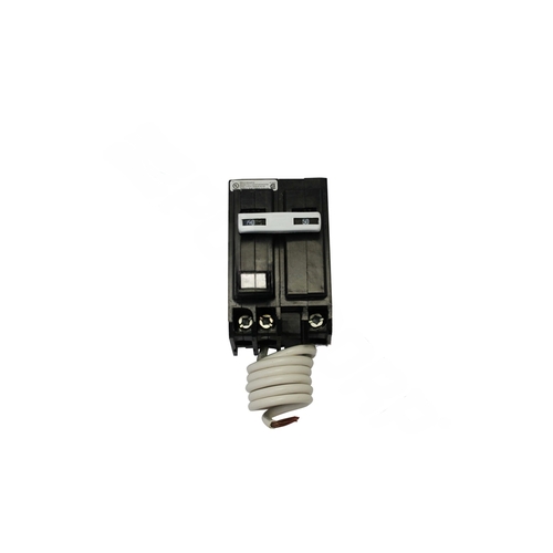 Eaton GFTCB250 Circuit Breaker, GFCI, Type GFTCB, 50 A, 2 -Pole, 120/ ...