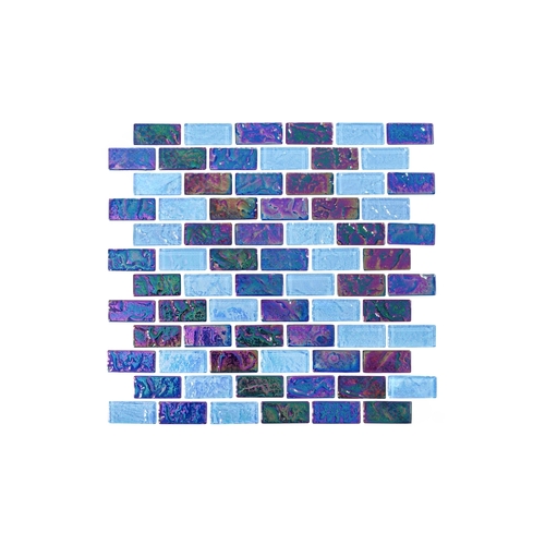 NPT NSH-COBALT1X2 1" X 2" Nordic Shores Cobalt Pool Tile