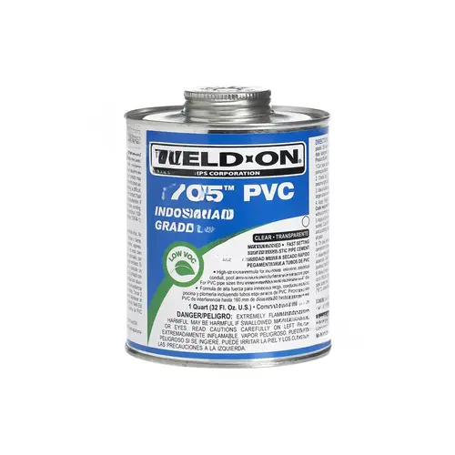 Weld-On 10089 Qt 705 Clear Medium Body Pvc Cement Buy Now