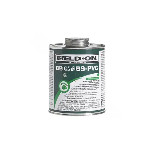 Weld-On 10273 794 Green Abs-pvc Transition Solvent Cement 1 Qt Buy Now