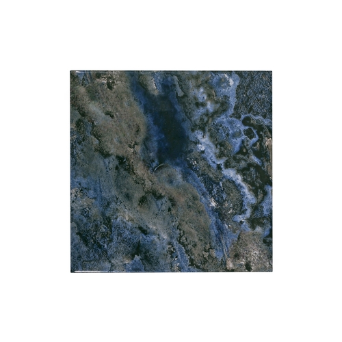 NPT CDR-AZURITE 6" X 6" Caldera Tile Blue Azurite